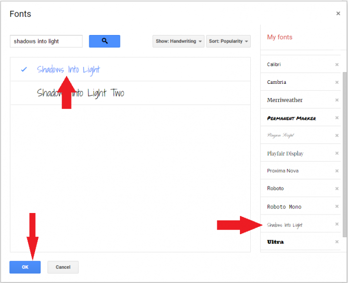 Google Tip: Adding additional fonts to Google Docs - SimCloud